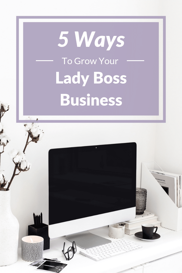 5 Ways To Grow Your Lady Boss Business - Virtual Assistant Internship