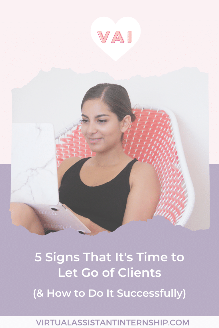 5 Signs That It's Time to Let Go of Clients & How to Do It Successfully ...