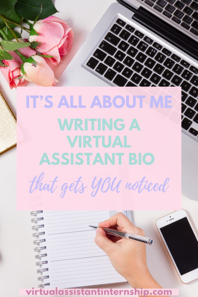 “It's All About Me!" Writing A Virtual Assistant Bio That Gets YOU ...